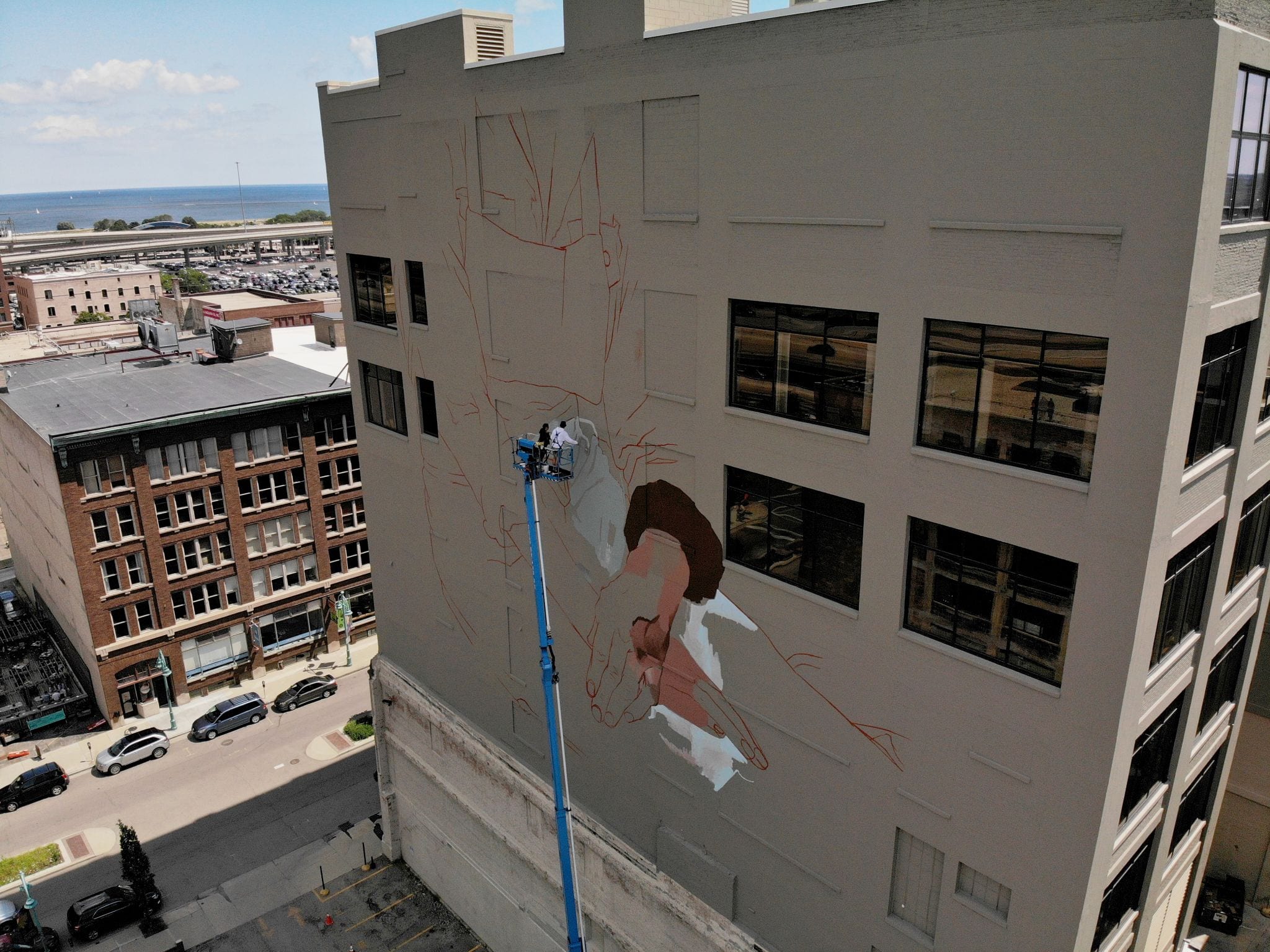 International Street Artist CASE Mural - Mindspike Design